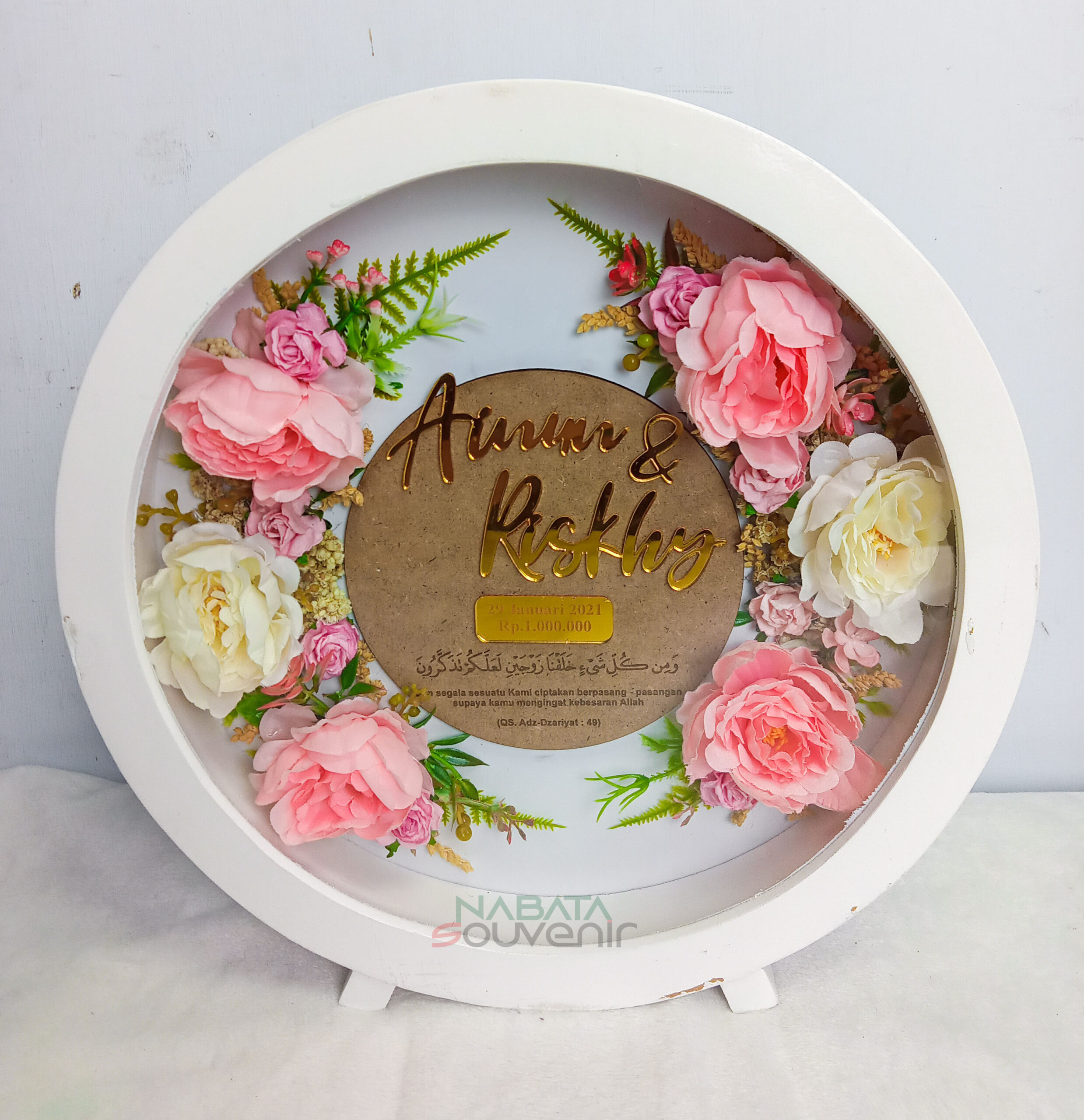 mahar pernikahan bunga - NABATA SOUVENIR