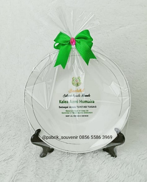 Cinderamata Piala Piring Printing Foto Custom - NABATA SOUVENIR