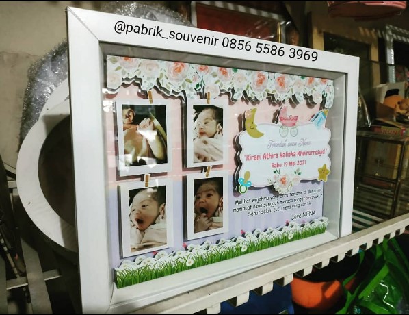 Pop Up Kelahiran Bayi Custom Tema - NABATA SOUVENIR