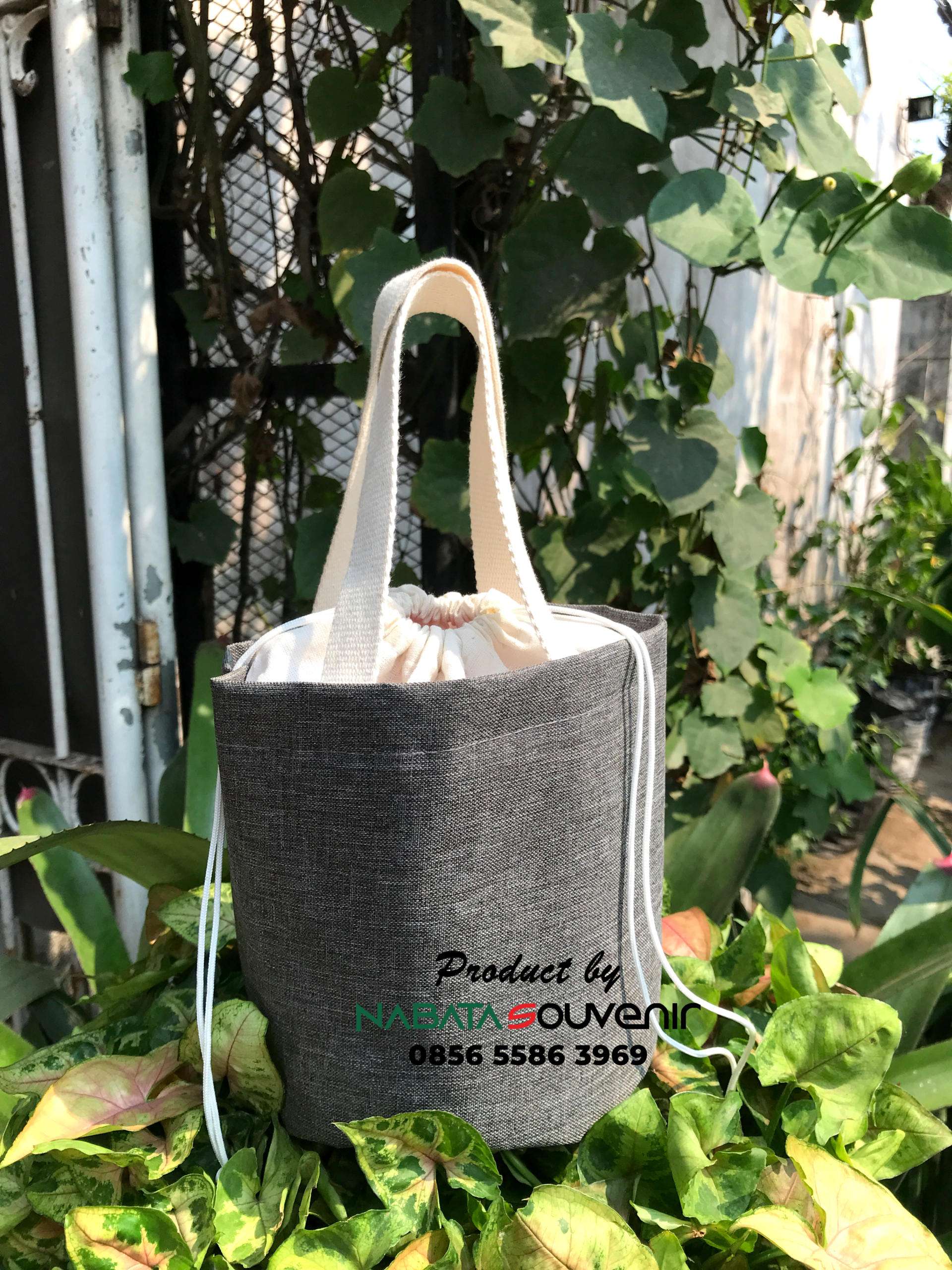 Souvenir Tas Denim Model Tabung Langsung Produsen - NABATA SOUVENIR
