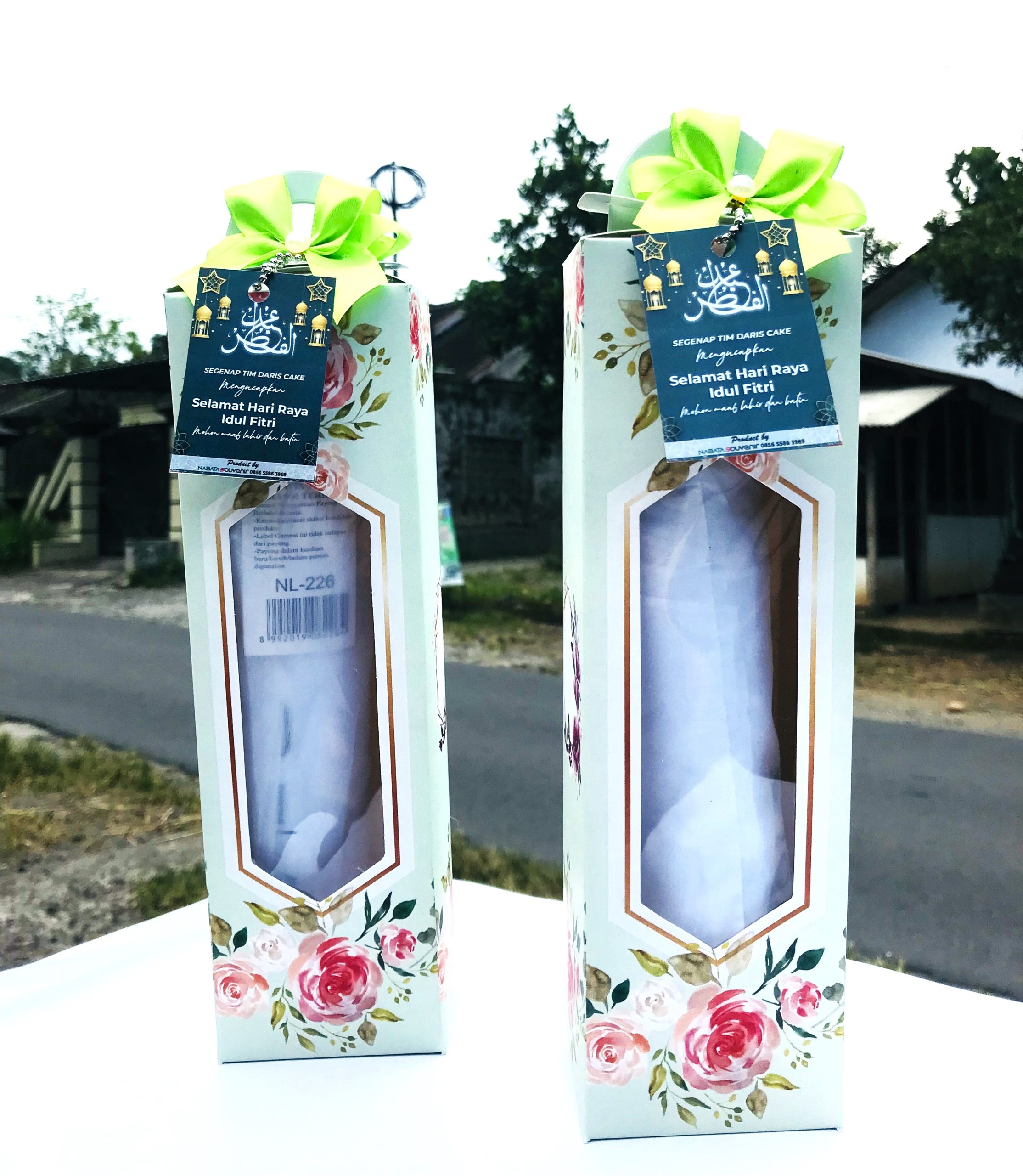souvenir payung sablon kemas box & hiasan - NABATA SOUVENIR